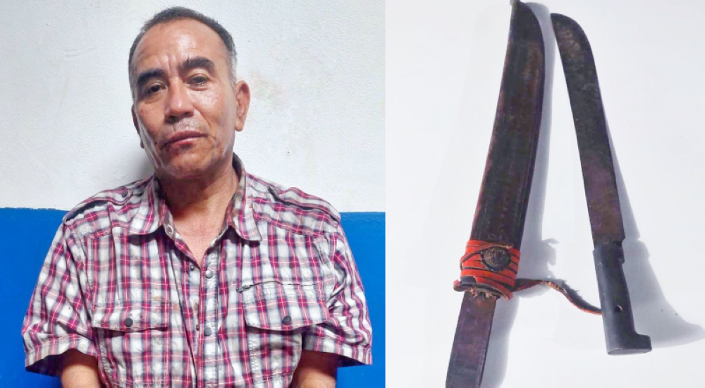 Capturan en flagrancia a hombre que intentó asesinar a su pareja con un corvo en San Juan Opico