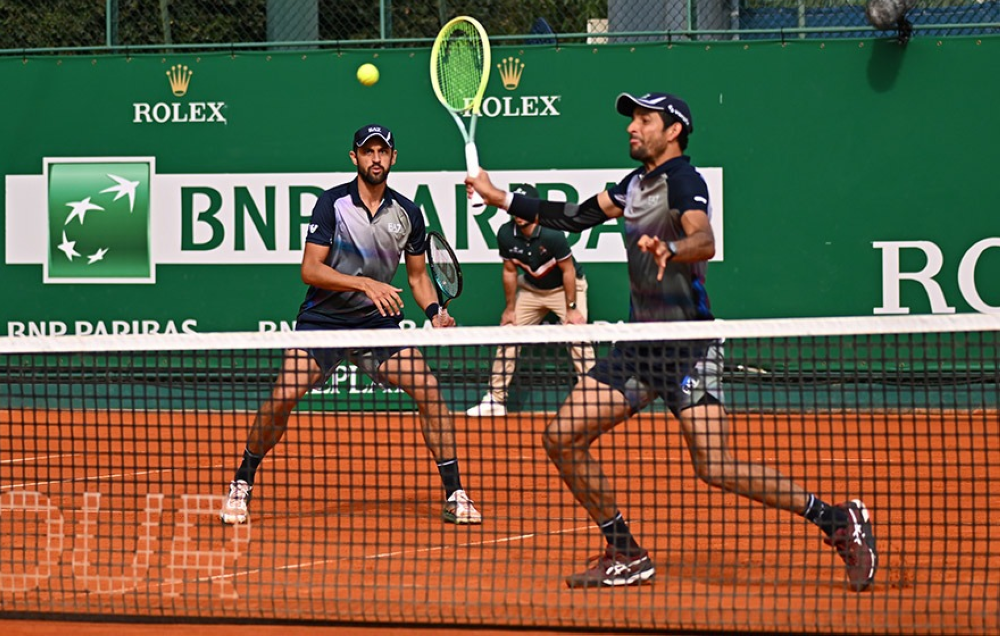 Buen arranque de Arévalo-Pavic en el Abierto de Roma