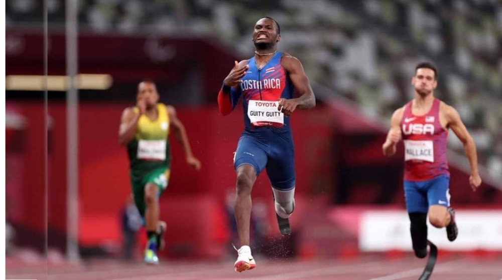 El costarricense Sherman Guity gana el oro en los 100 metros T64 de los ...