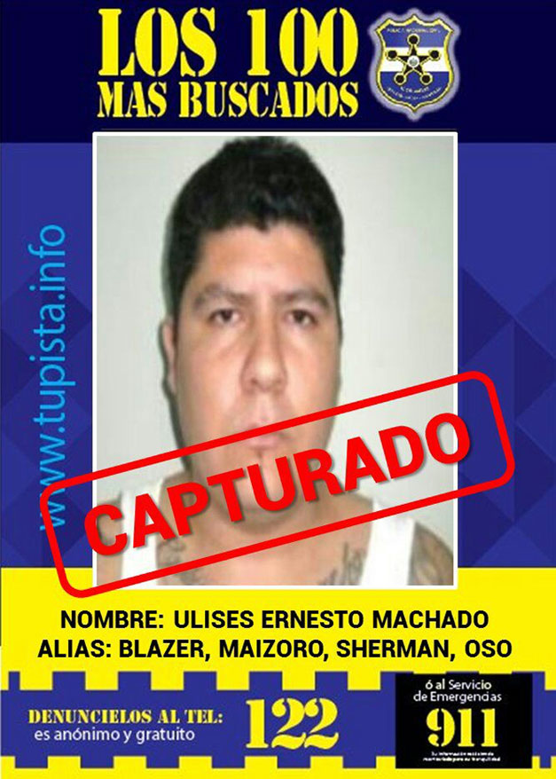 PNC captura a uno de los 100 más buscados