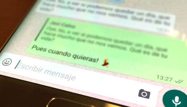 Borrar los mensajes enviados por WhatsApp sí es posible