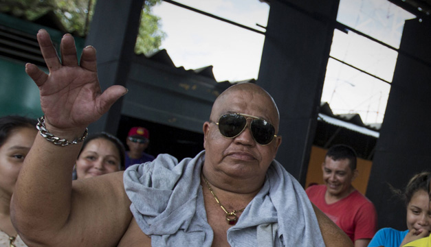 Así luce el papá más panzón de Nicaragua