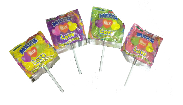 Paletas Melis Love Mix ya están en el mercado