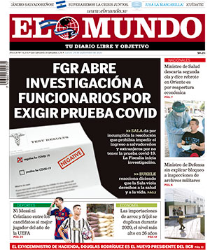 El Mundo Digital 24/09/20 - Diario El Mundo